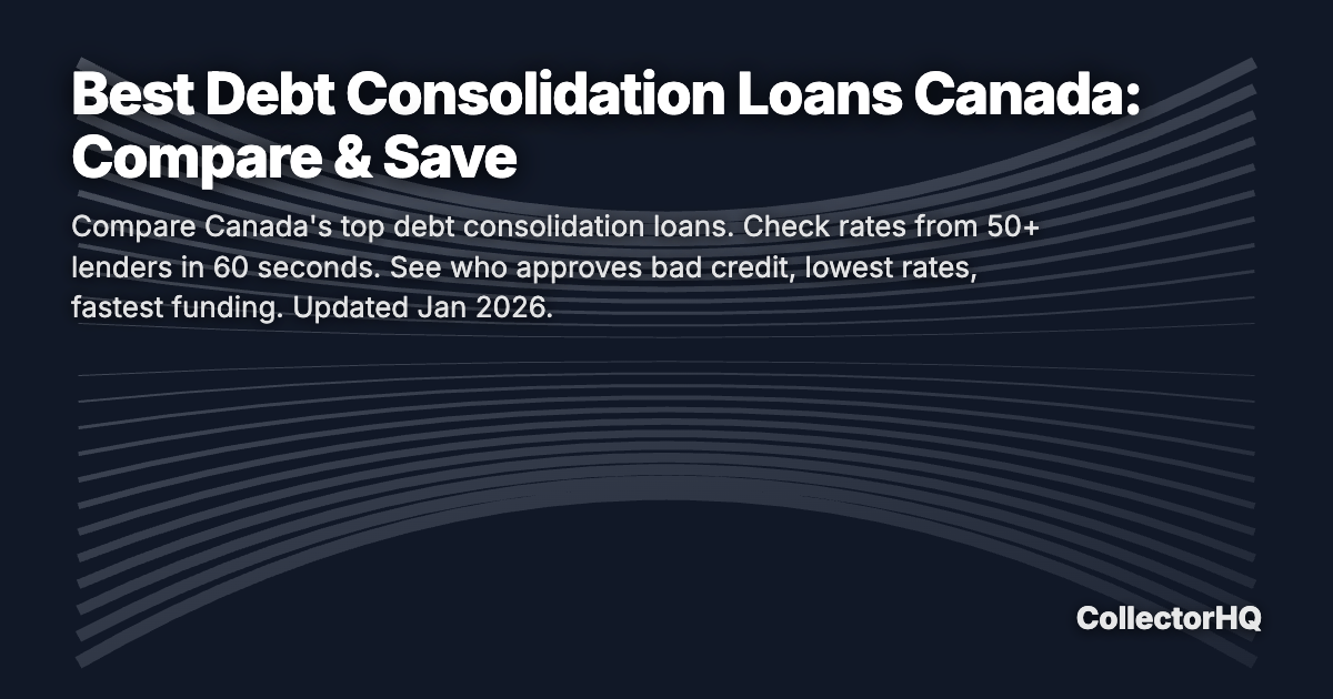 Best Debt Consolidation Loans Canada (2026): Rates From 7% to 25% Compared