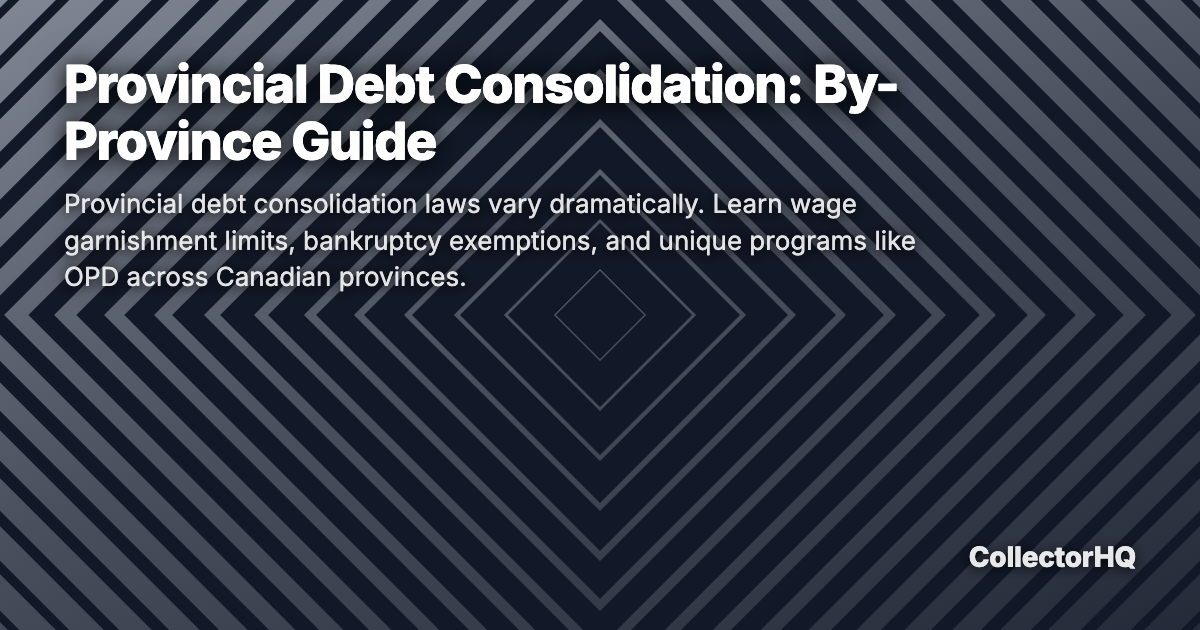 Provincial Debt Consolidation: By-Province Guide